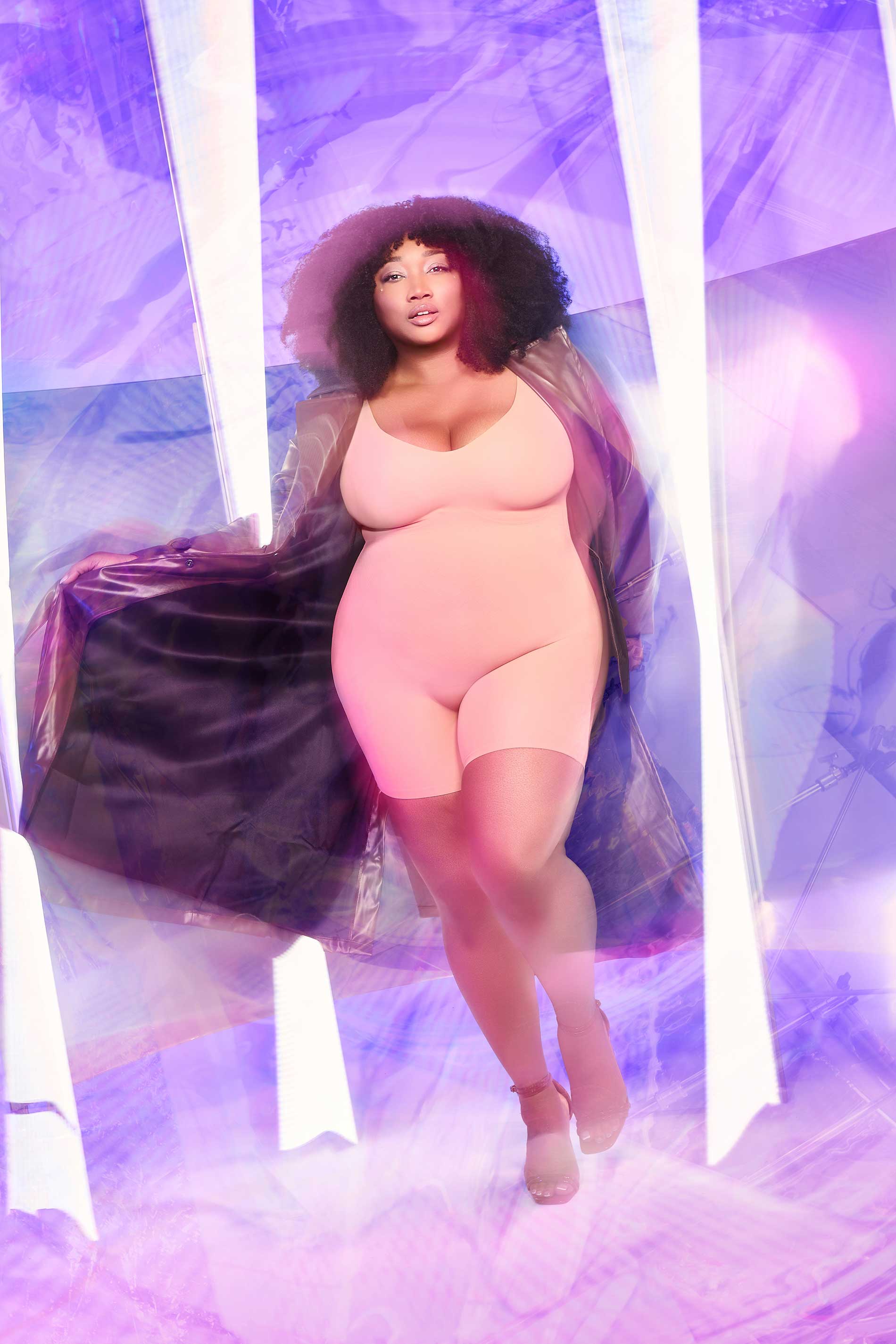 FULL COVERAGE MID THIGH BODYSUIT – BODY by Julia